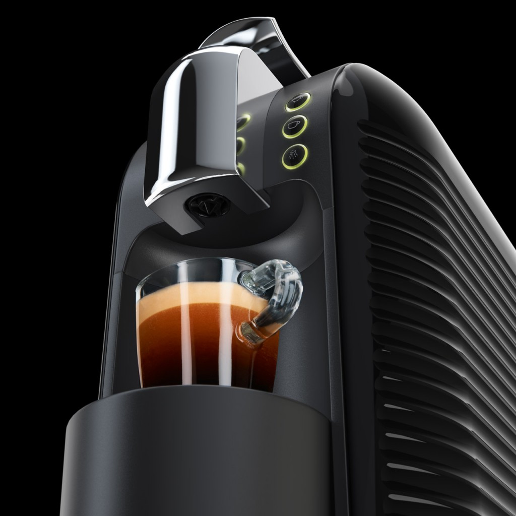 Renderings for Krüger coffee machines