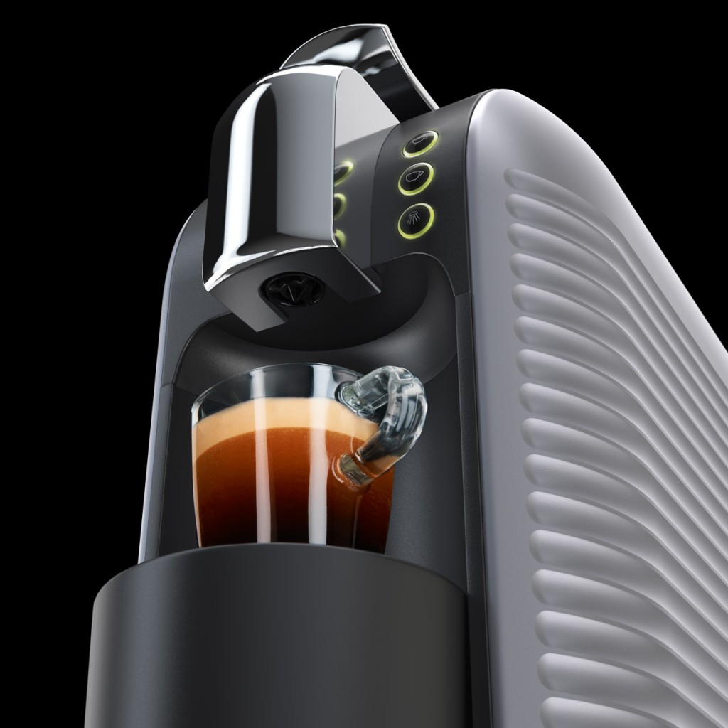 Renderings for Krüger coffee machines